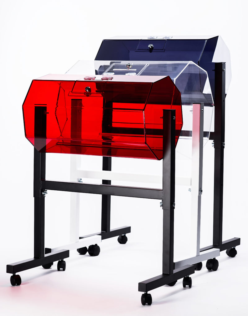 Acrylic Raffle Barrel